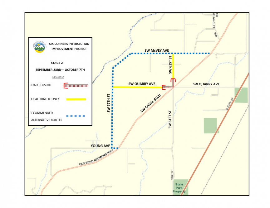 Six Corners Intersection Improvement Project | Deschutes County Oregon