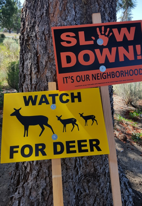 Neighborhood Signs | Deschutes County Oregon